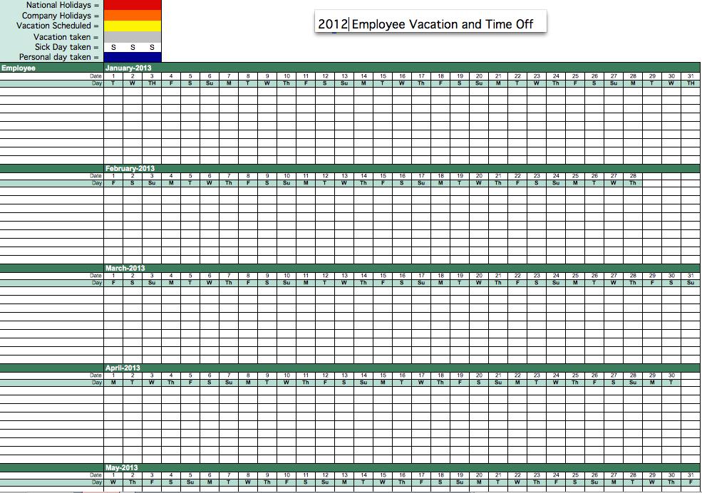 Employee Vacation Tracking Emmamcintyrephotography