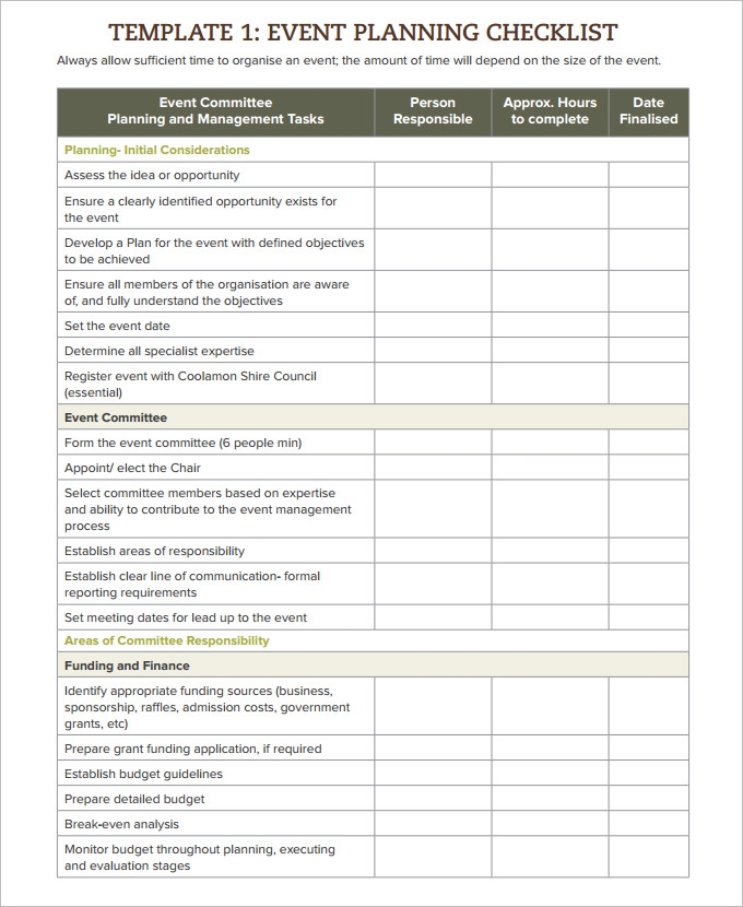 Event Plan Template Emmamcintyrephotography