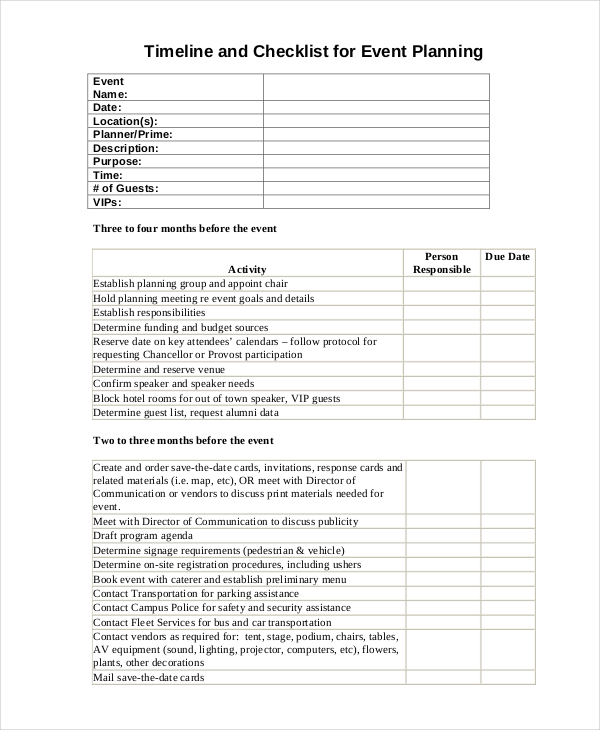 Event Plan Template Emmamcintyrephotography