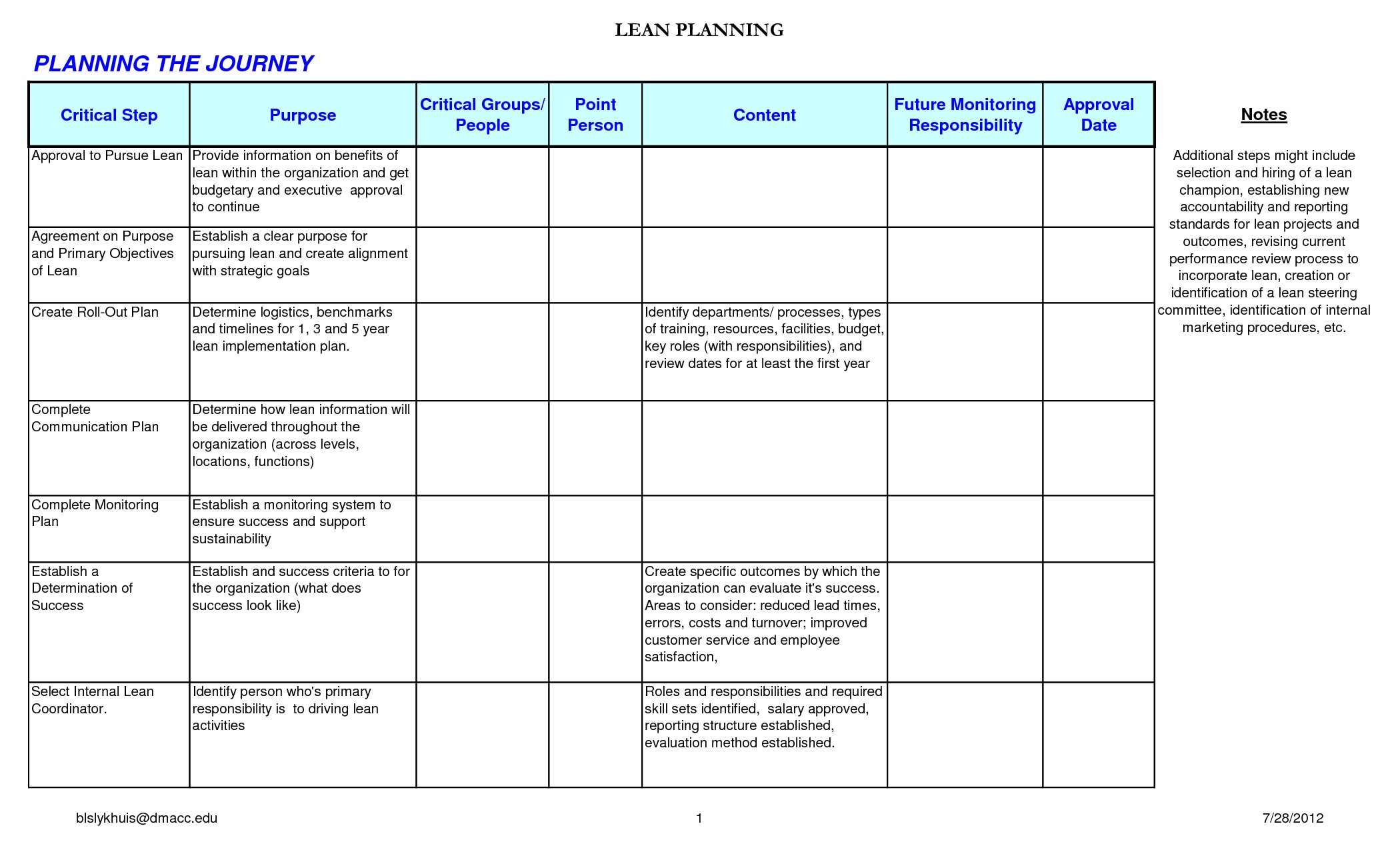 Internal Communication Plan Template Emmamcintyrephotography