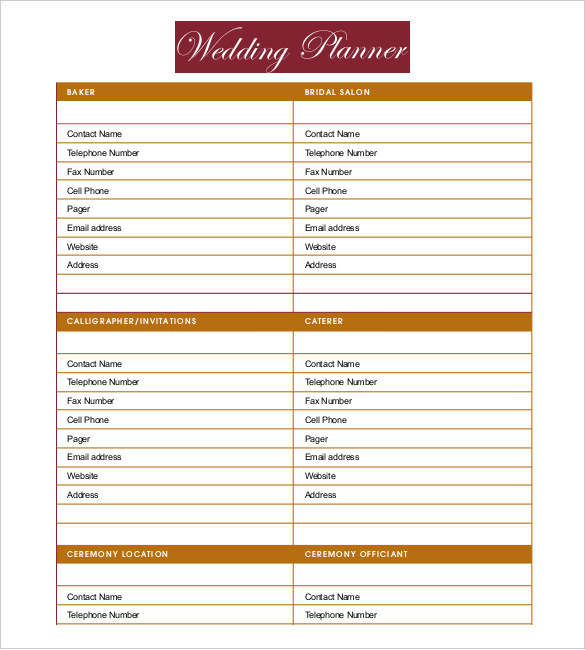Wedding Planners Templates Emmamcintyrephotography