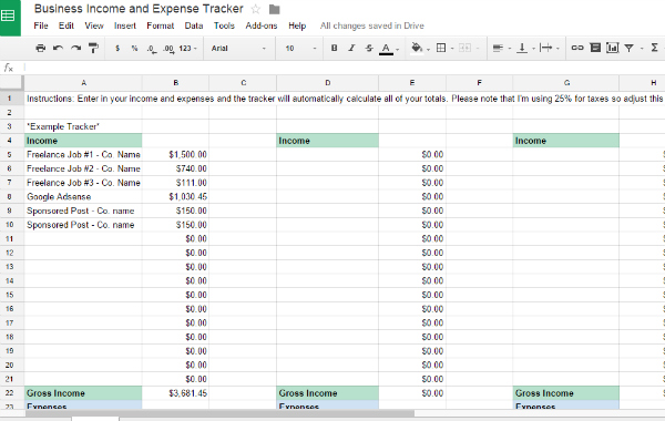 Business Expense Tracking Emmamcintyrephotography
