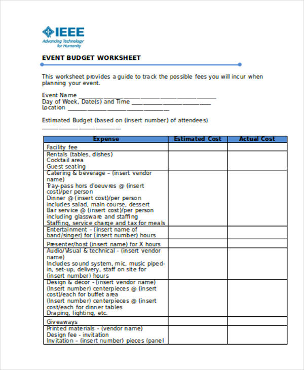 Operating Budget Template Emmamcintyrephotography Operating Budget Template Emmamcintyrephotography