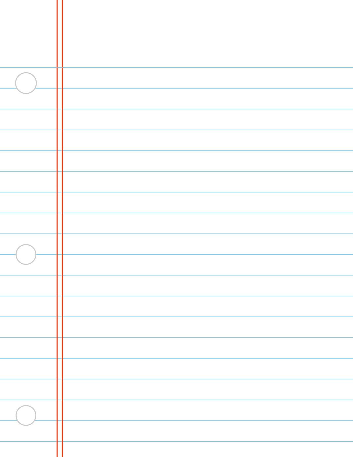Printable Notebook Paper Emmamcintyrephotography