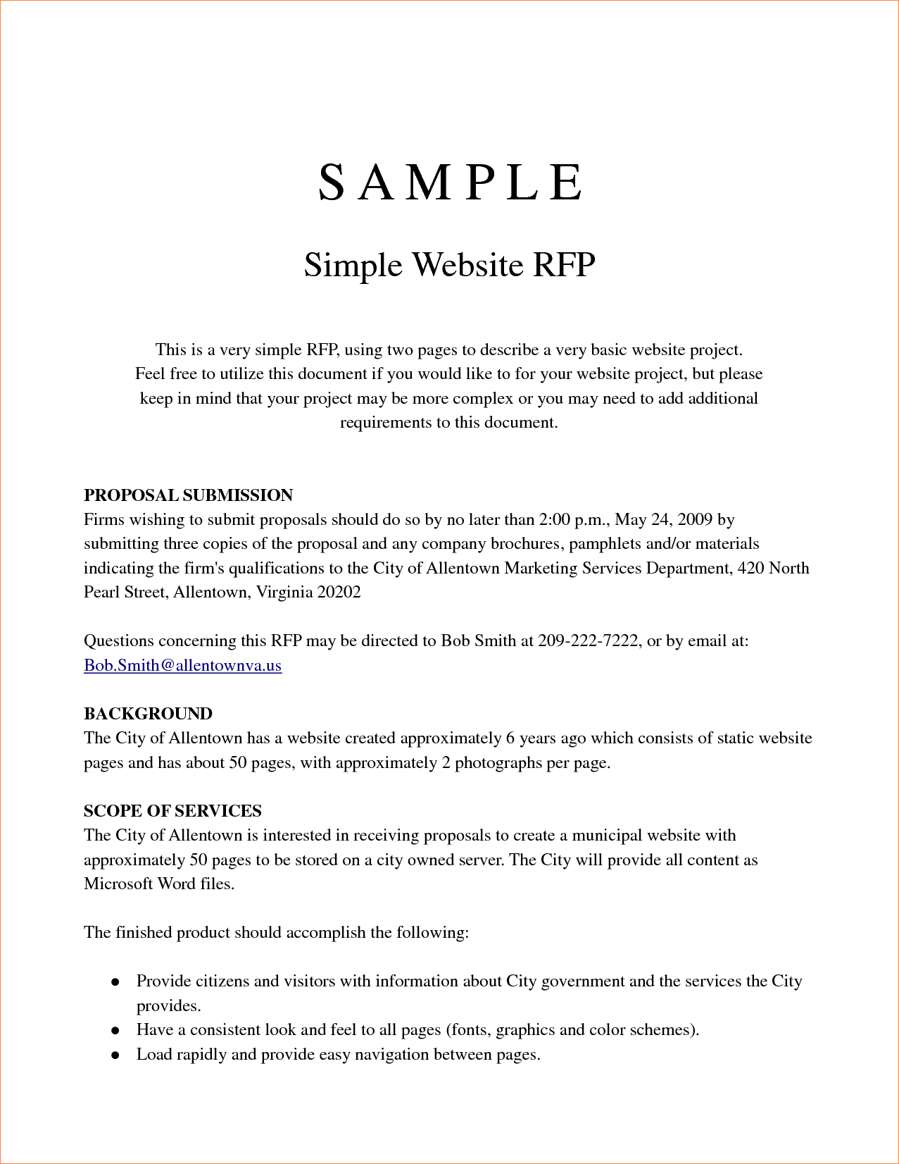 Simple Project Proposal Template Emmamcintyrephotography