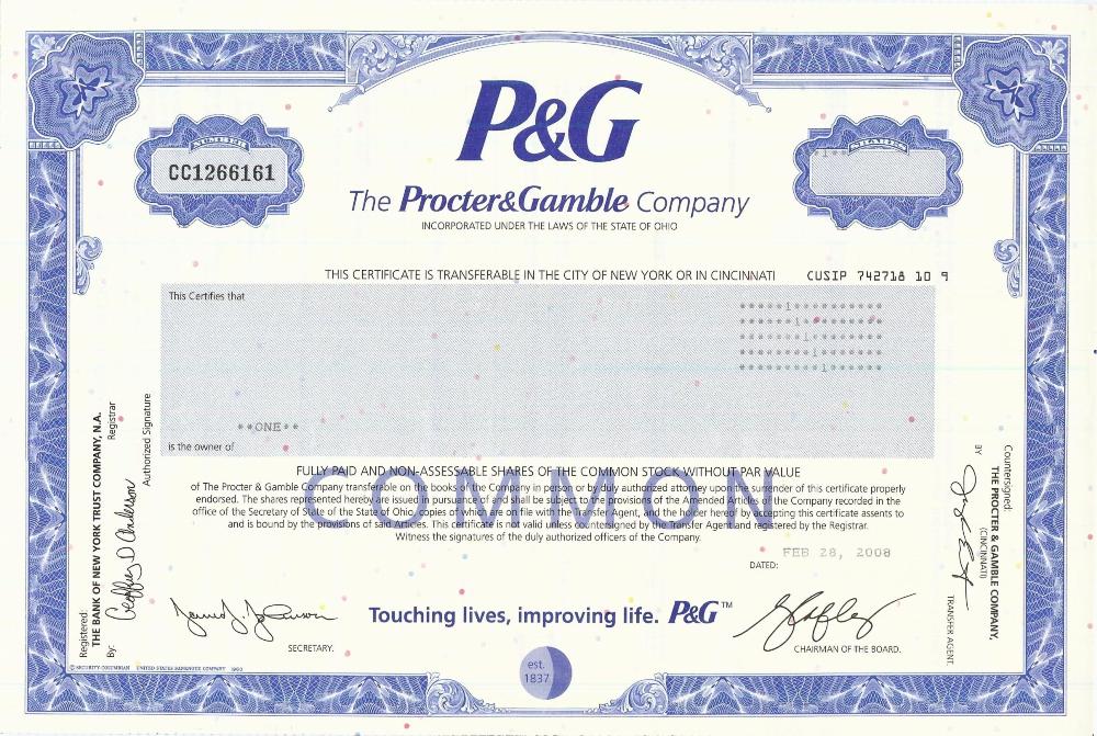 Stock Certificate Sample Emmamcintyrephotography