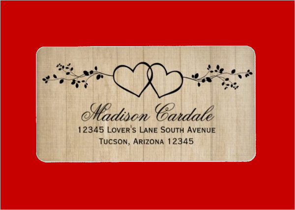 Wedding Address Labels Template Emmamcintyrephotography